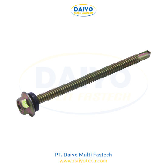 Besi Baut Roofing (Hex Self Drilling Screw) DIN7504 – Daiyotech