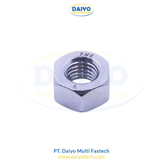 Besi Hex Nut – Drat Kiri ANSI B18.2.2 – Daiyotech