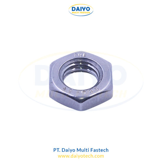 Besi Hex Nut – Drat Kiri ANSI B18.2.2 – Daiyotech
